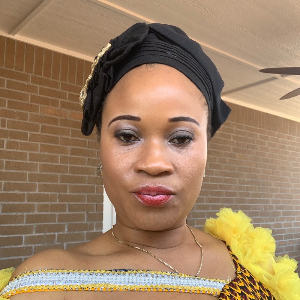 Auto Gele Ready Made Cap, Really Aso Oke Cap - Gem